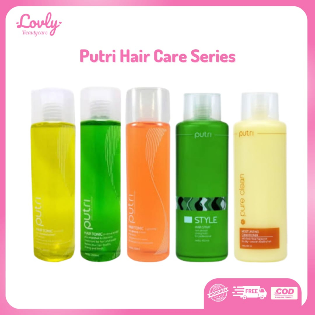 Jual Putri Hair Care Series | Shampoo | Conditioner | Hair Tonic | Hair ...