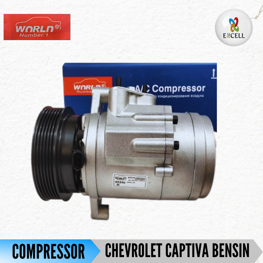 Jual Compressor Kompresor Ac Mobil Chevrolet Captiva Bensin lama NFL ...