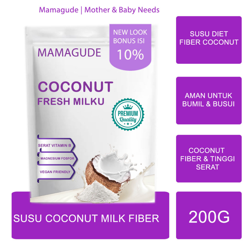 Jual Susu Ibu Hamil Coconut Milk Rendah Kalori Relaksasi Migrain Mual ...