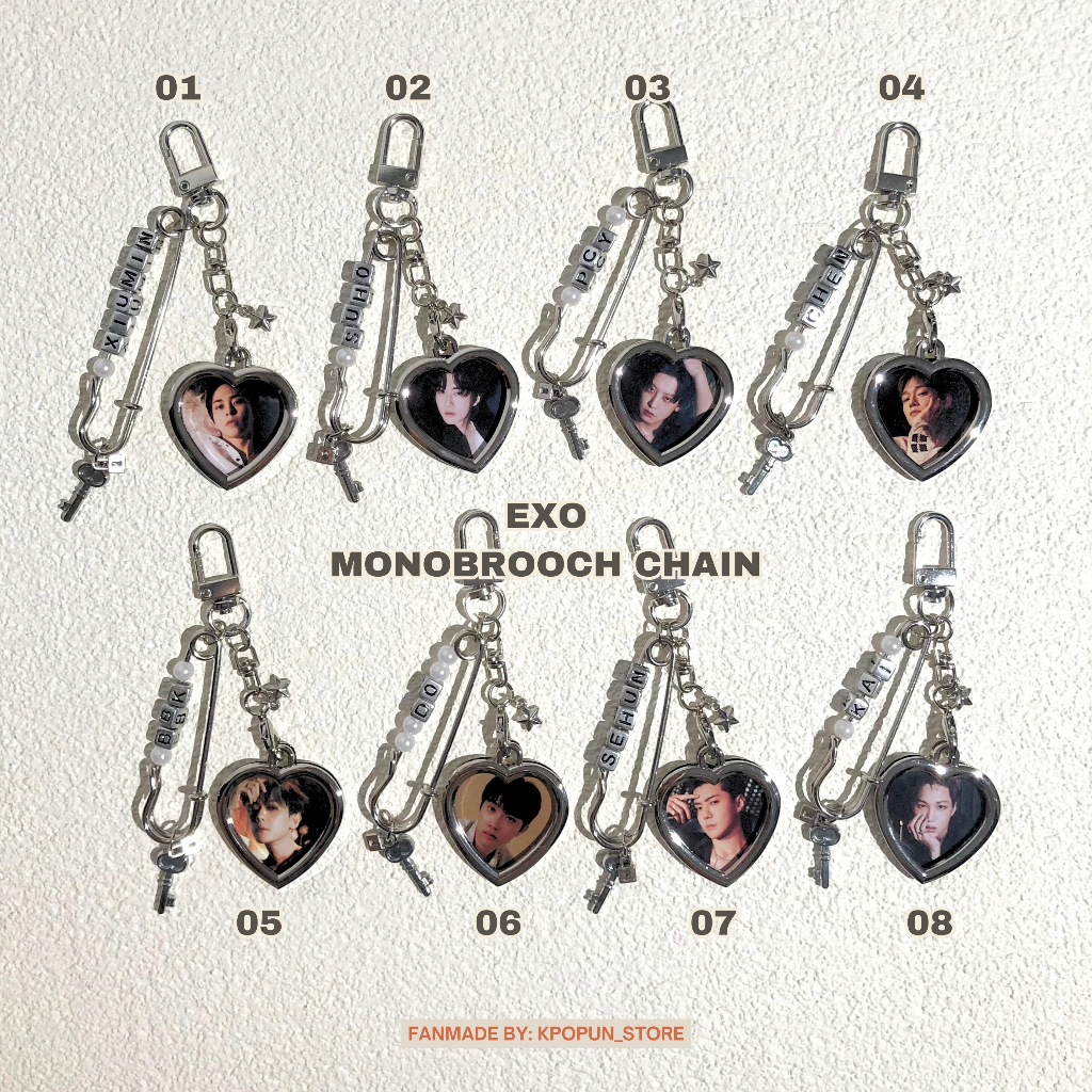 Jual EXO KEYCHAIN MONOBROOCH EXIST ERA PHOTO MEMBER | Shopee Indonesia