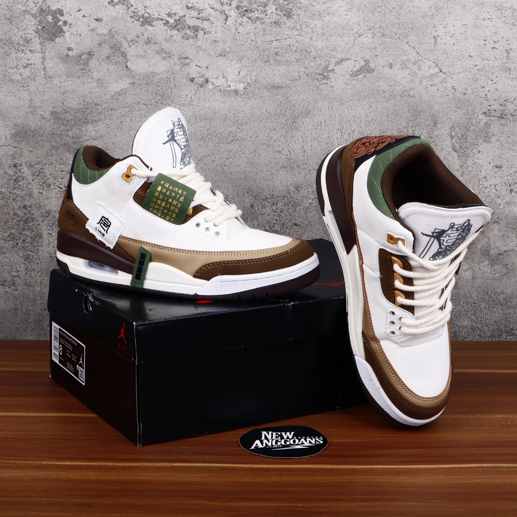 Jual Sepatu AJ 3 Retro Years Of The Tiger Deconstricted | Shopee Indonesia