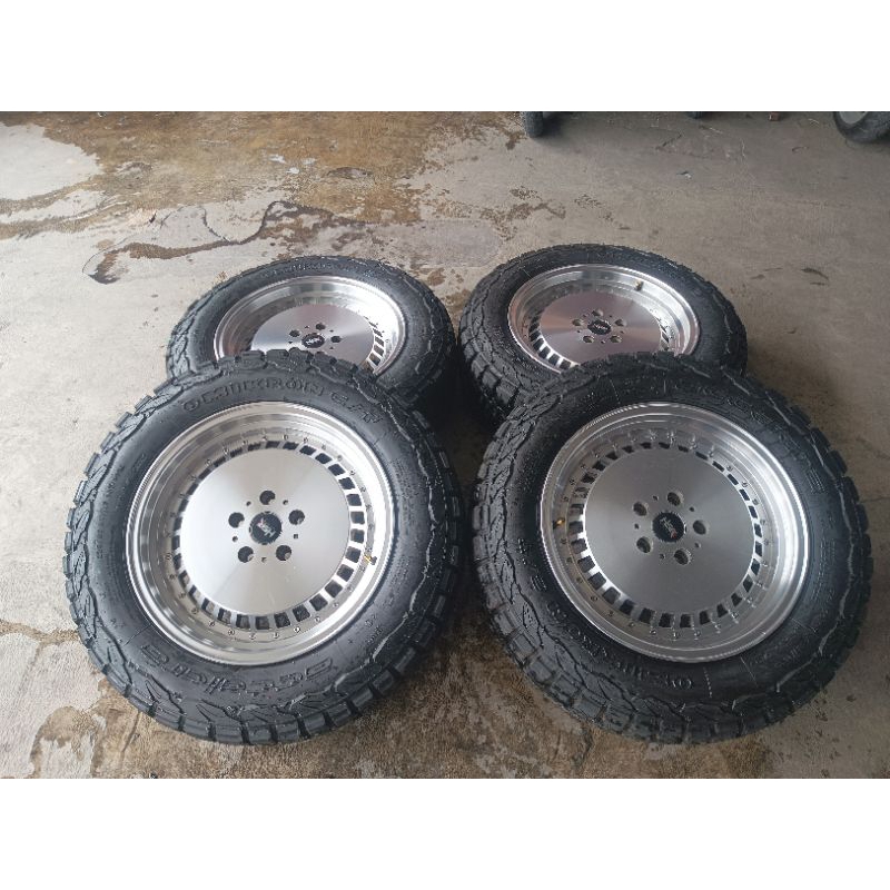 Jual velg bekas mobil hsr Sasebo R17+Ban 225 65 R17-Velg bekas murah ...