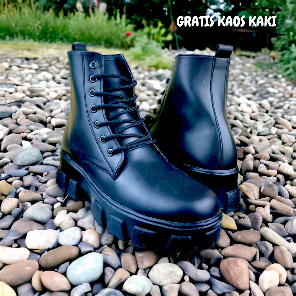 Jual PS Docmart Ryu sepatu dokmar wanita sepatu boot loafers wanita ...