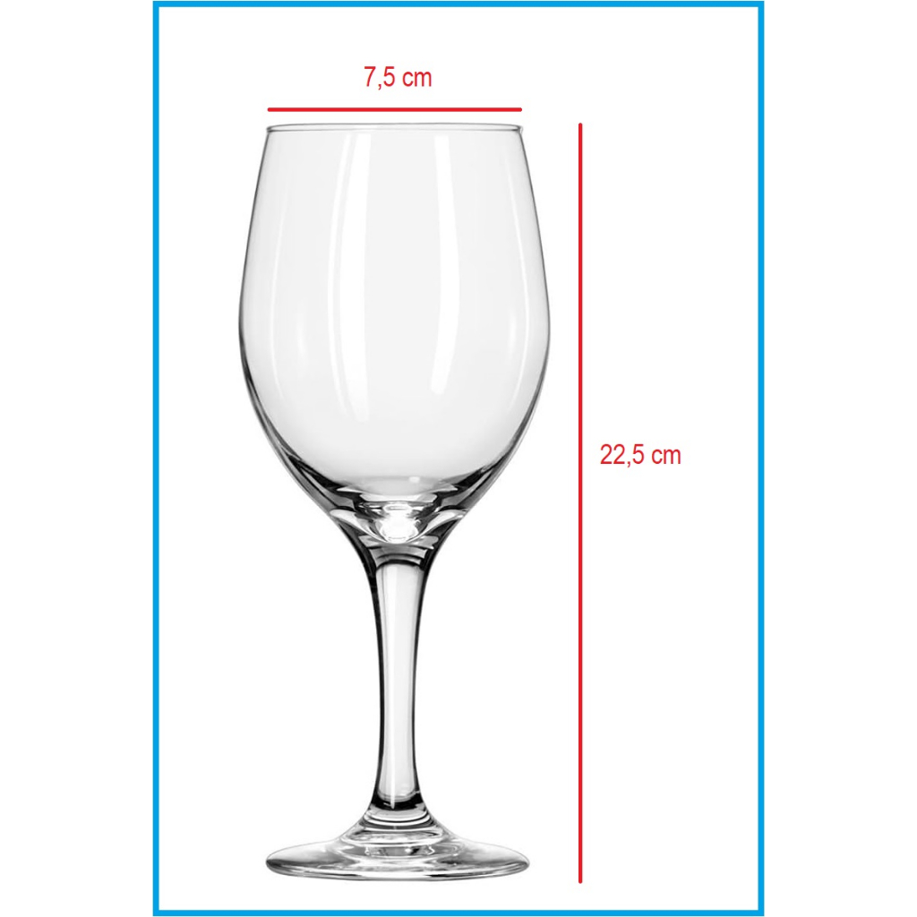 Jual Gelas Wine Anggur Libbey Perception 592 ml. | Shopee Indonesia