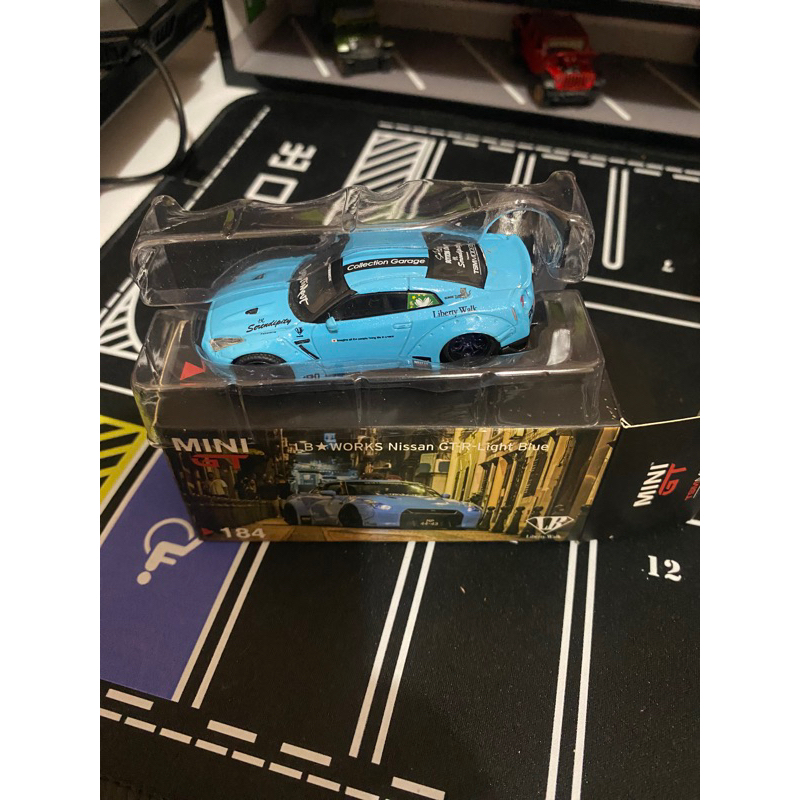 Jual Mini gt r35 Lbwk Light Blue | Shopee Indonesia