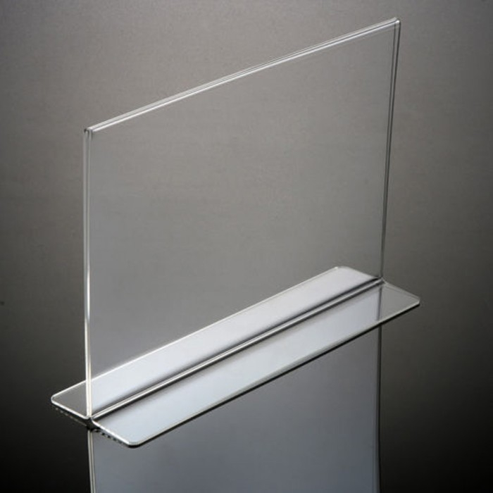 Jual Akrilik A5 Standing Menu tempat brosur Cofee Shop meja acrylic ...