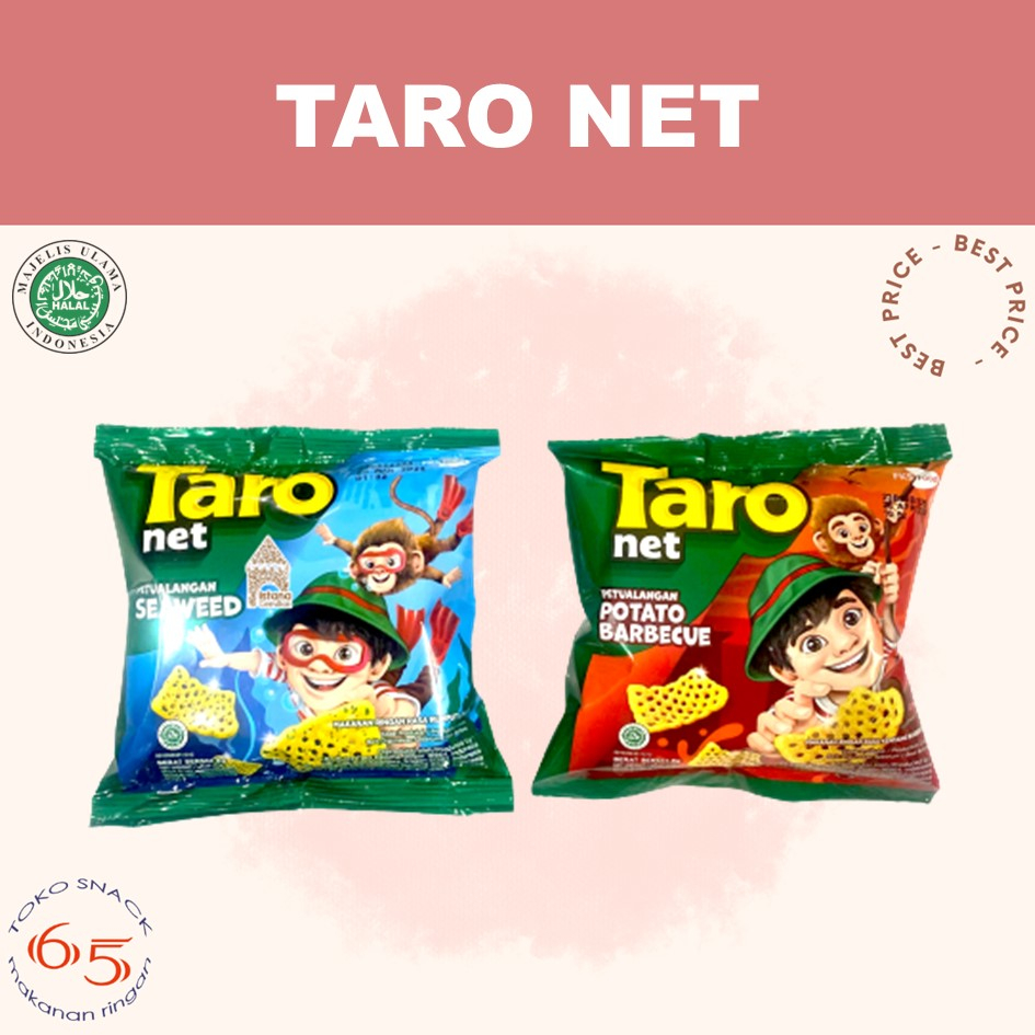 Jual Taro Net 8 gr. makanan ringan. RCG | Shopee Indonesia