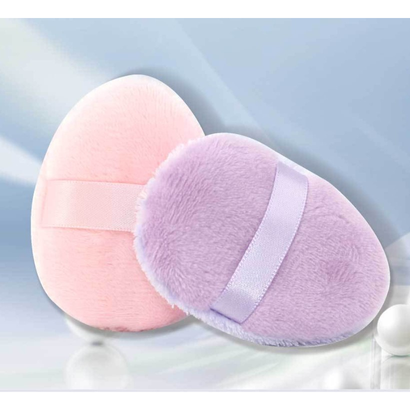 Jual Spons/Sponge Oval dan Mangga Bedak Tabur/Loose Powder | Shopee ...