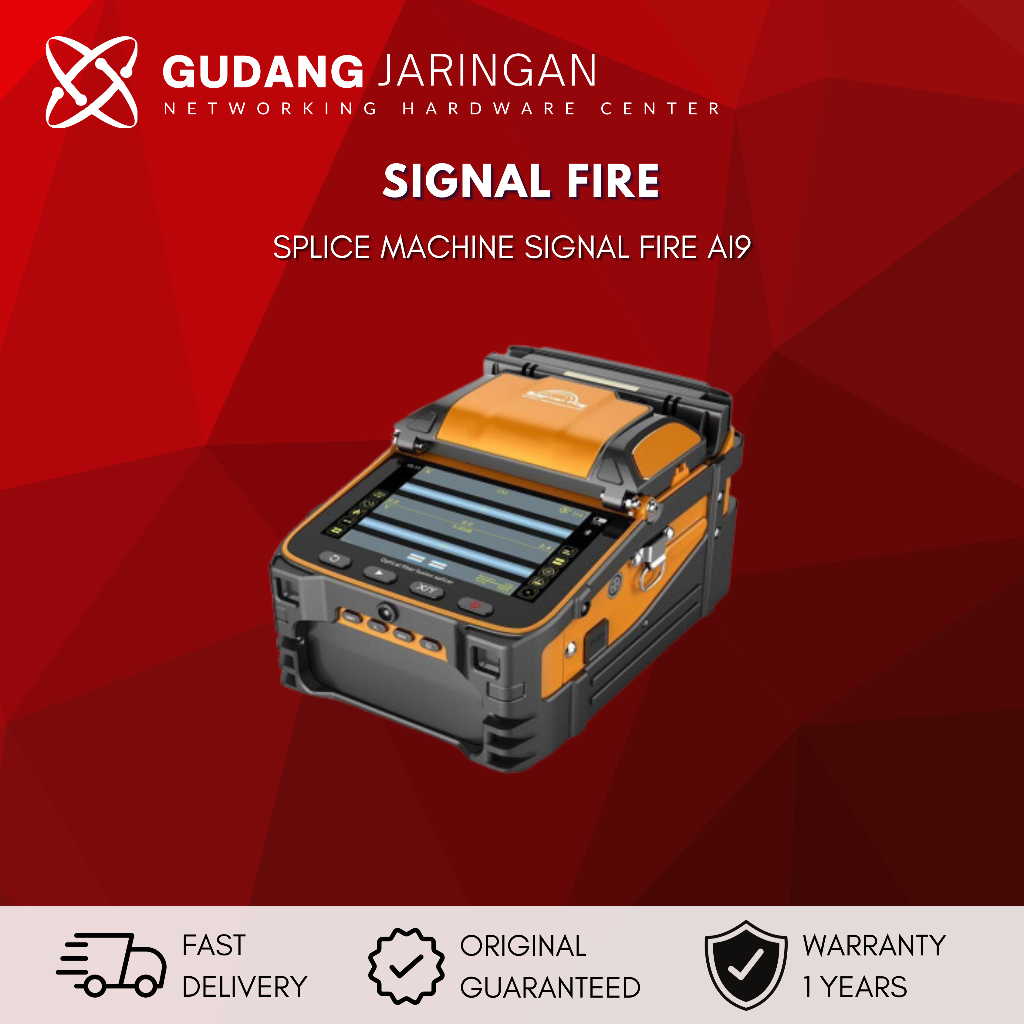Jual SPLICER SIGNAL FIRE AI-9 SPLICER FIBER OPTIC SPLICE MACHINE SIGNAL ...