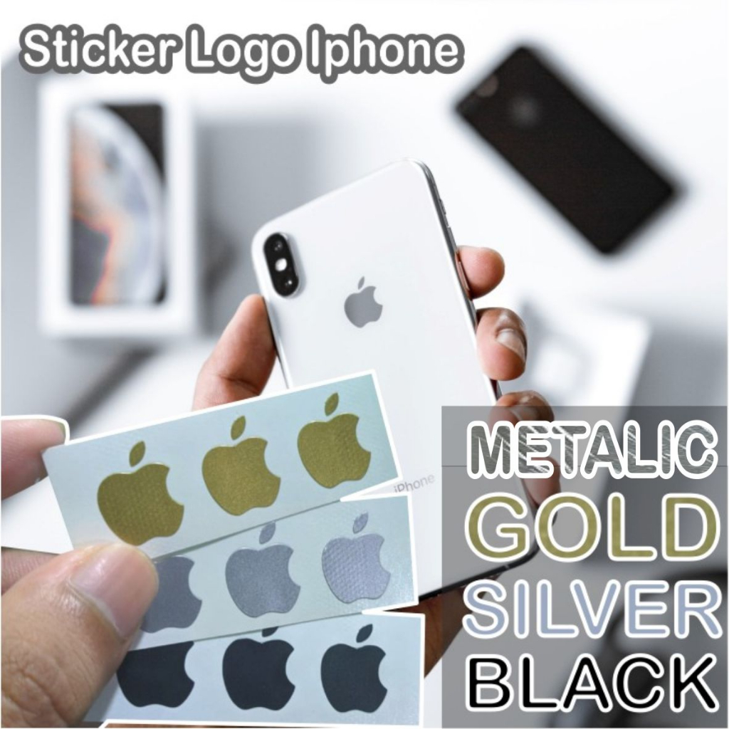 Jual STICKER LOGO APPLE IPHONE | Shopee Indonesia
