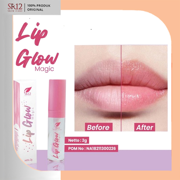 Jual Lip Glow Magic SR12 LIPGLOW Pelembab Bibir memberikan Warna pada Bibir dan Efek Glossy ...