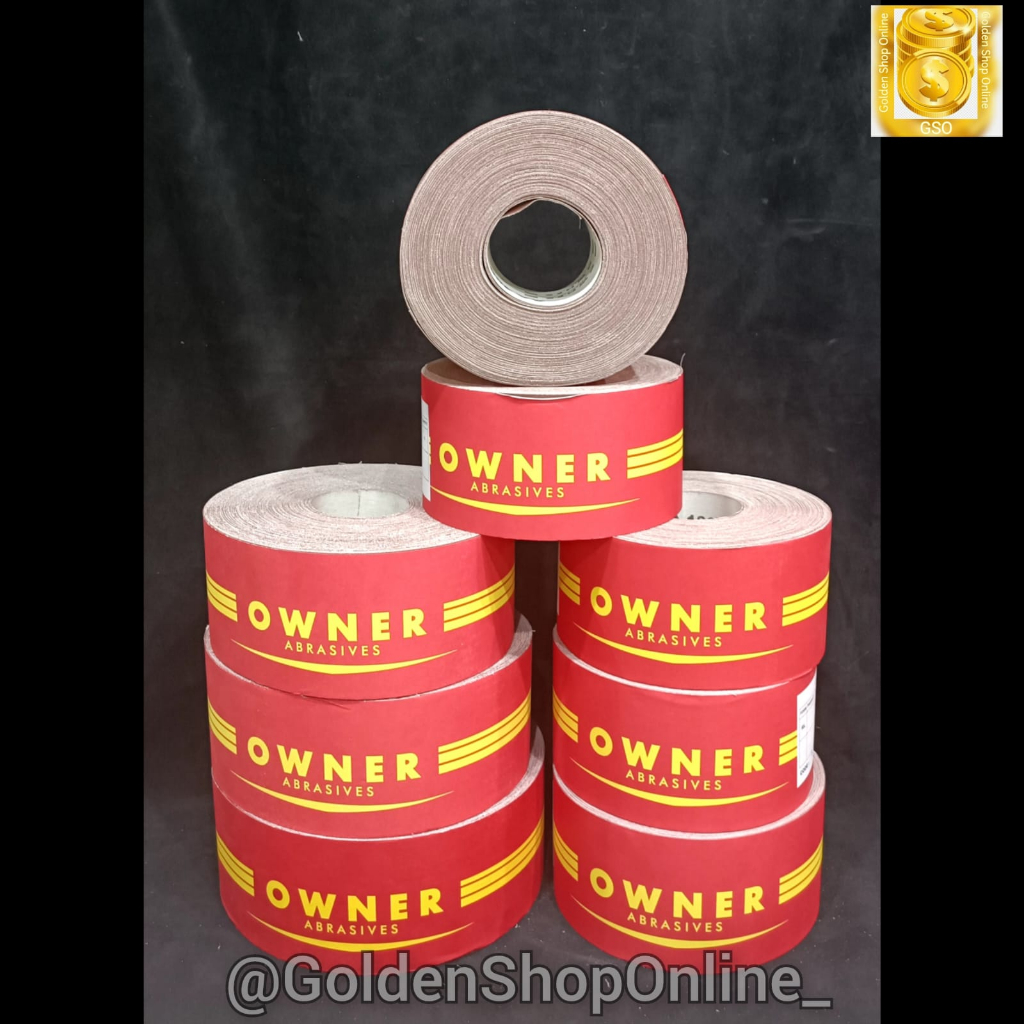 Jual Amplas Roll Owner Grid 60 sampai 400 (Harga Permeter) | Shopee ...