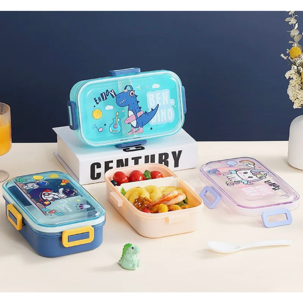 Jual [YY]Lunch Box/Kotak Makan Anak-Anak Motif Dino&Astro Unicorn005 ...