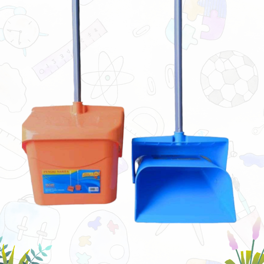 Jual DUST PAN / PENGKI SAMPAH PLASTIK BUKA TUTUP / SEROK SAMPAH ...