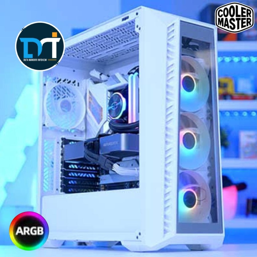 Jual Cooler Master MASTERBOX 520 MESH - ARGB Tempered Glass Gaming Case ...