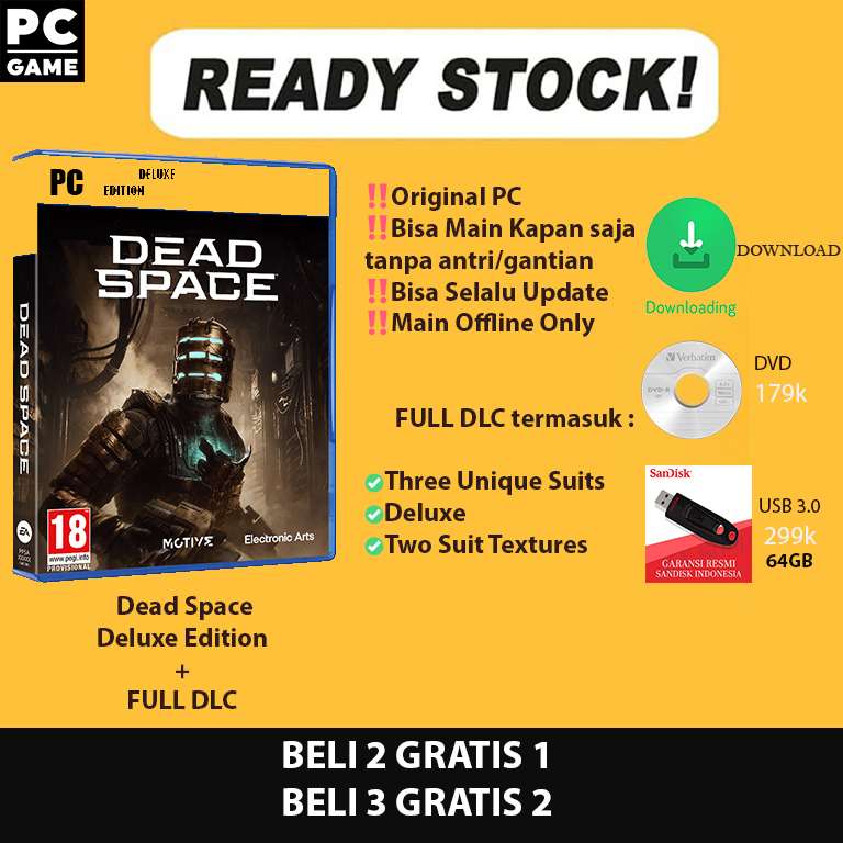 Jual Dead Space Deluxe Edition PC Original | Shopee Indonesia