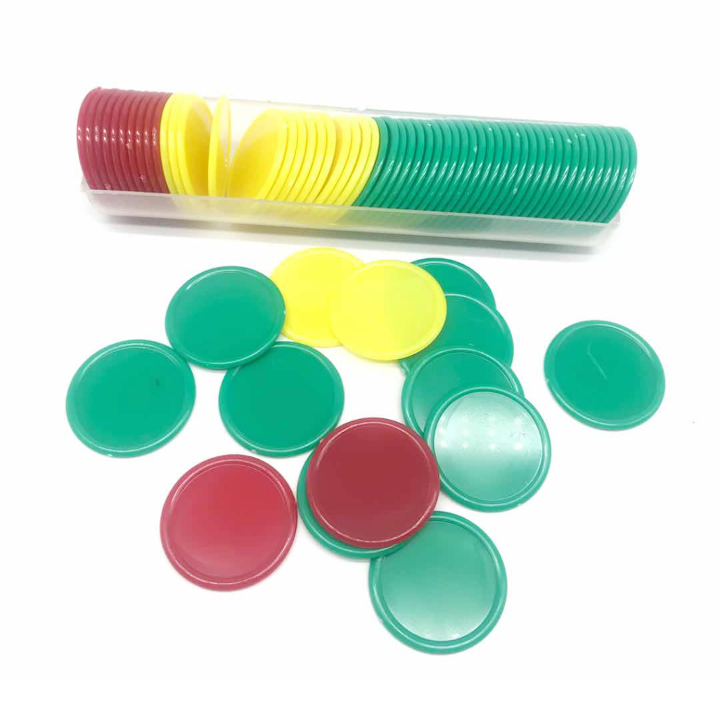 Jual Minicart Mahjong Chip Koin Chip Polos isi 66 pcs - 23T047 | Shopee ...