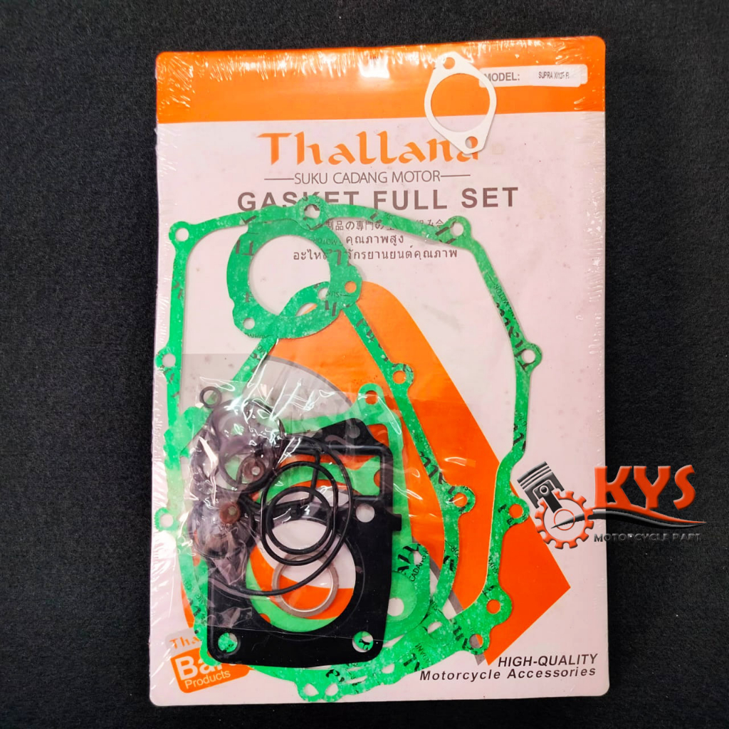 Jual PAKING FULLSET FULL SET HONDA SUPRA X 125 FI INJEKSI SUPRA X125 HELM IN THALLAND | Shopee ...