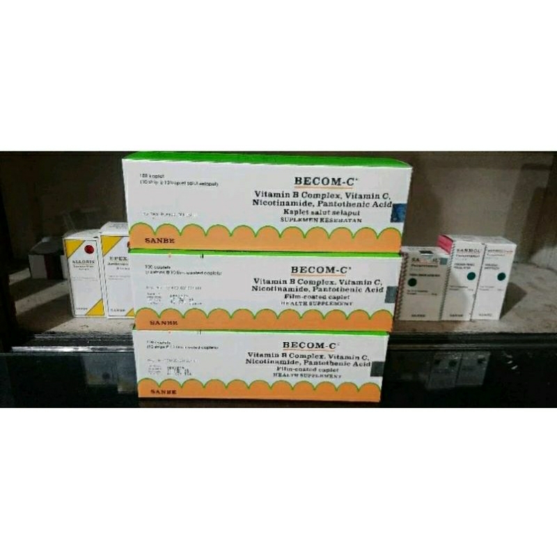 Jual Becom-C Multivitamin Ed September 2025 (Harga per Box/dos @100 ...