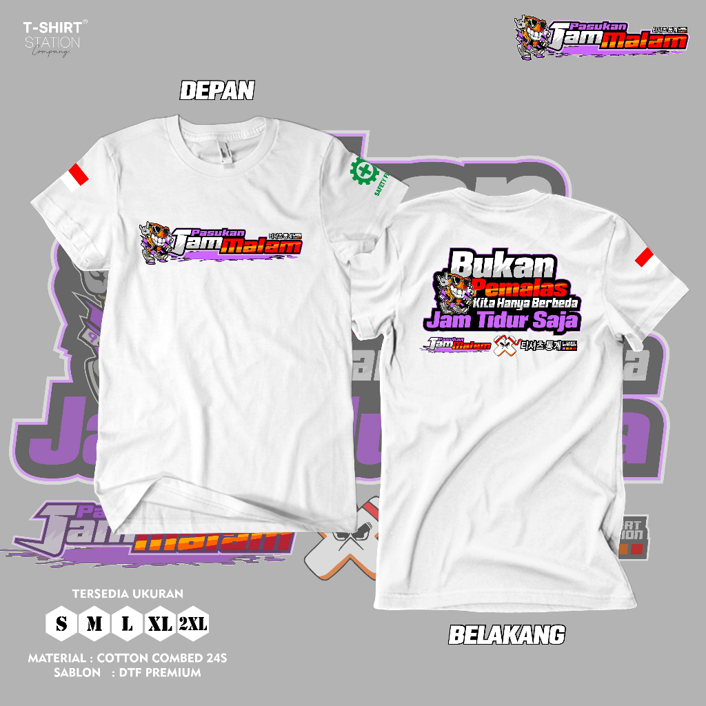Jual KAOS PASUKAN JAM MALAM | Shopee Indonesia Jual KAOS PASUKAN JAM MALAM | Shopee Indonesia