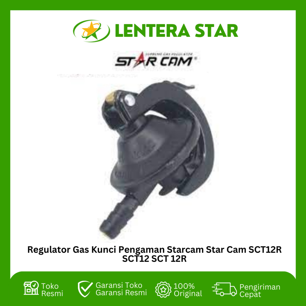 Jual Regulator Gas Kunci Pengaman Starcam Star Cam SCT12R SCT12 SCT 12R ...