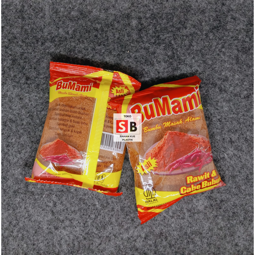 Jual BUMAMI BU MAMI CABE BUBUK 40GR /CABAI BUBUK/ CABE BUBUK SUPER ...