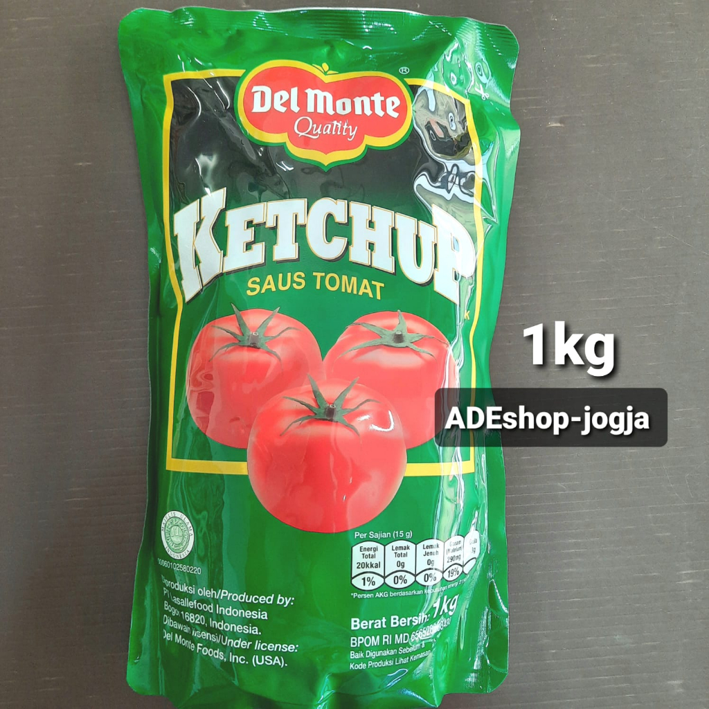 Jual saus saos tomat delmonte refill 1 kg 1kg tomato sauce ketchup ...