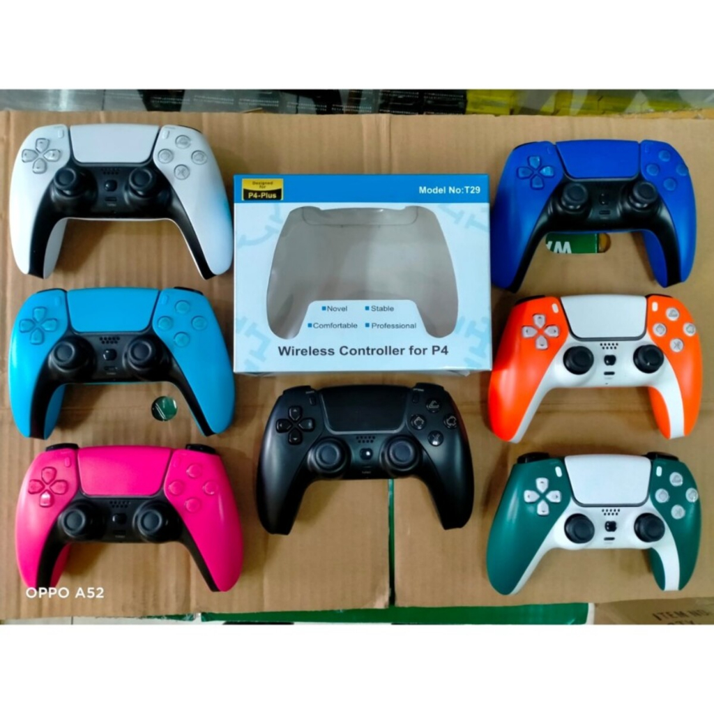 Jual P4 Plus T29 Stik PS4 Model P5 Wireless Controller Stick P4 Model ...