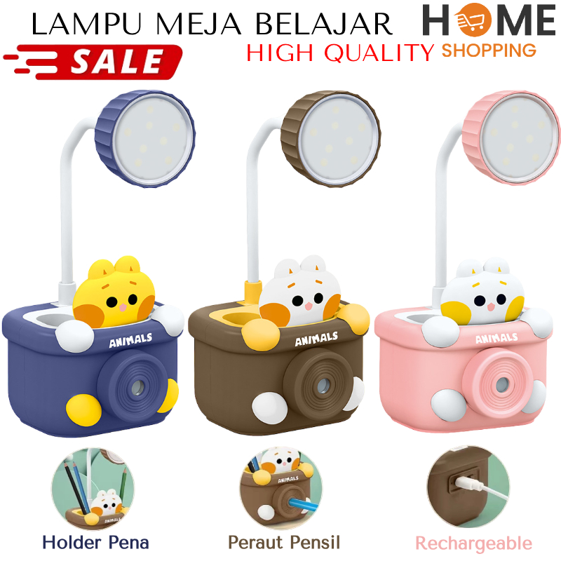 Jual [HS] ELP001 LAMPU MEJA BELAJAR 3 IN 1 PEN HOLDER / LAMPU MEJA LED ...