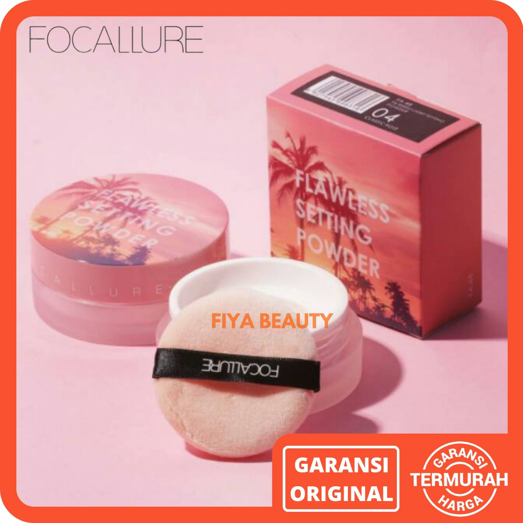 Jual Focallure Setting Powder Flawless Focallure Loose Powder Focallure ...