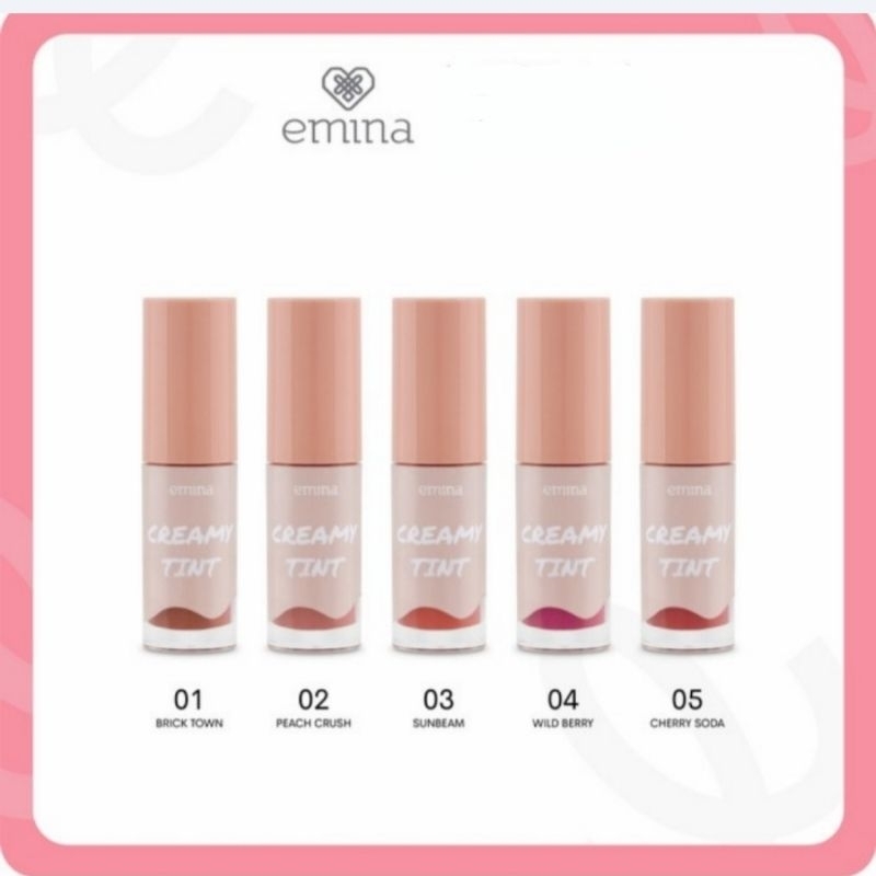 Jual Emina Creamytint LipTint / Lip Tint Matte Creamy Tint | Shopee ...