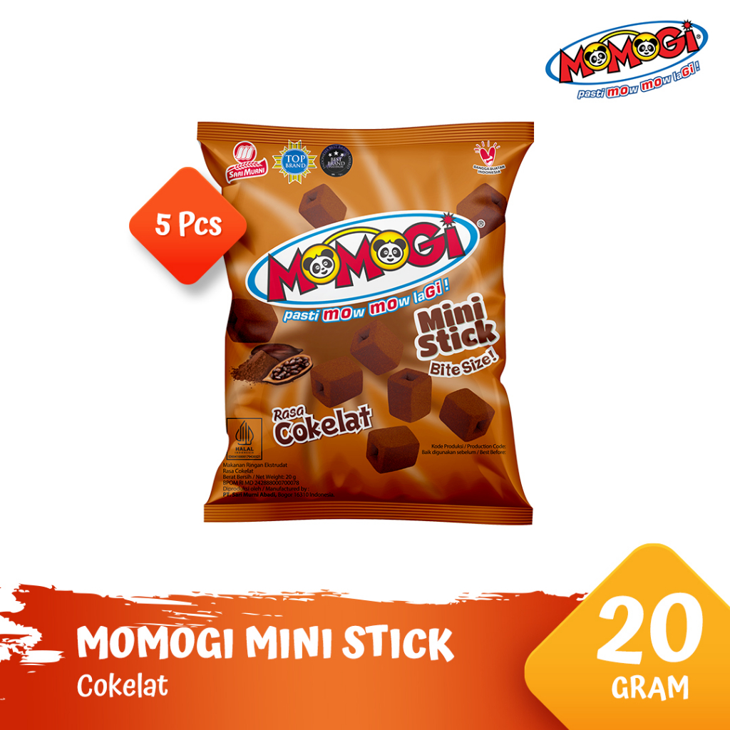 Jual Momogi Mini Stick Coklat - 20gr / 70gr | Shopee Indonesia