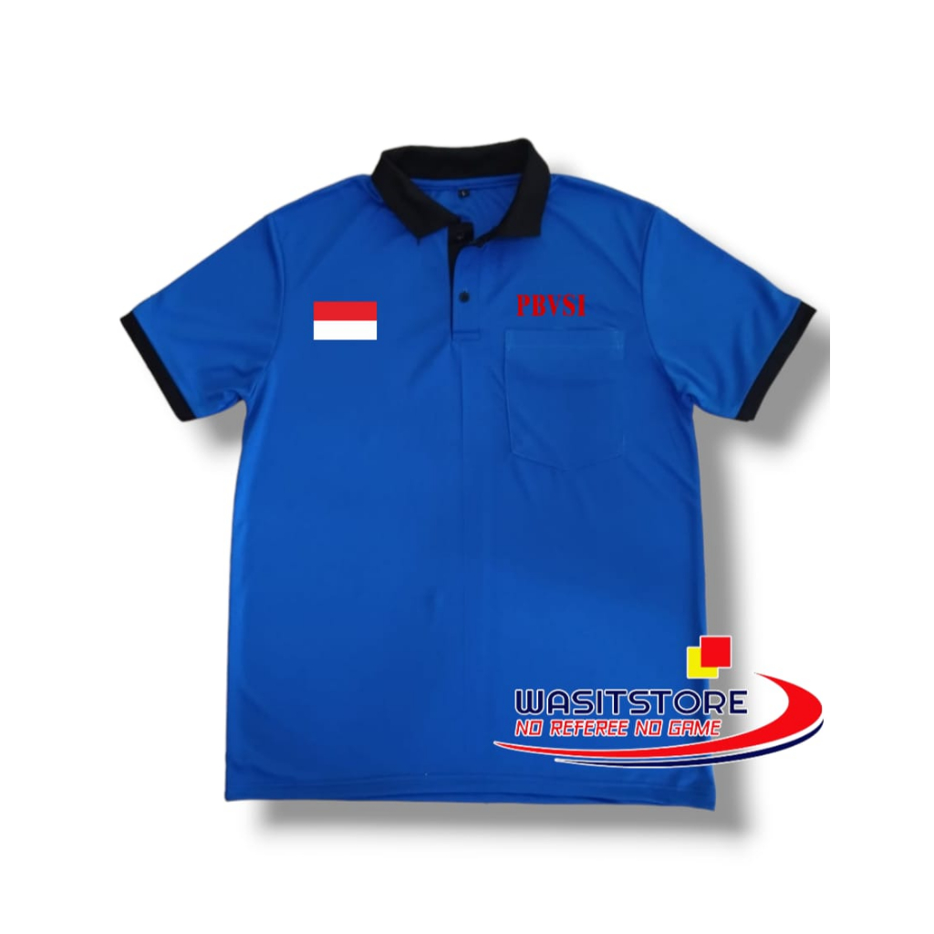 Jual BAJU TUGAS WASIT VOLI 2022 (BENDERA INDONESIA, PBVSI, PUNGGUNG ...
