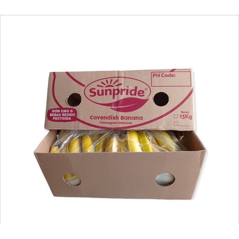 Jual Pisang Cavendish Sunpride FS - 1 karton (13kg) | Shopee Indonesia