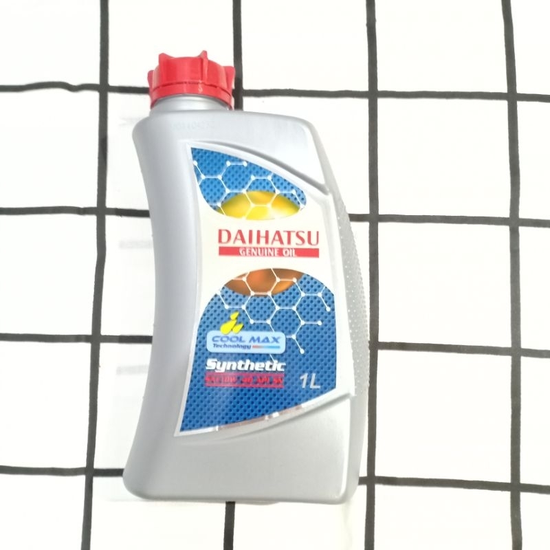 Jual Daihatsu Genuine Oil 10W-40 API SN Synthetic 1L 1 Liter - Oli ...