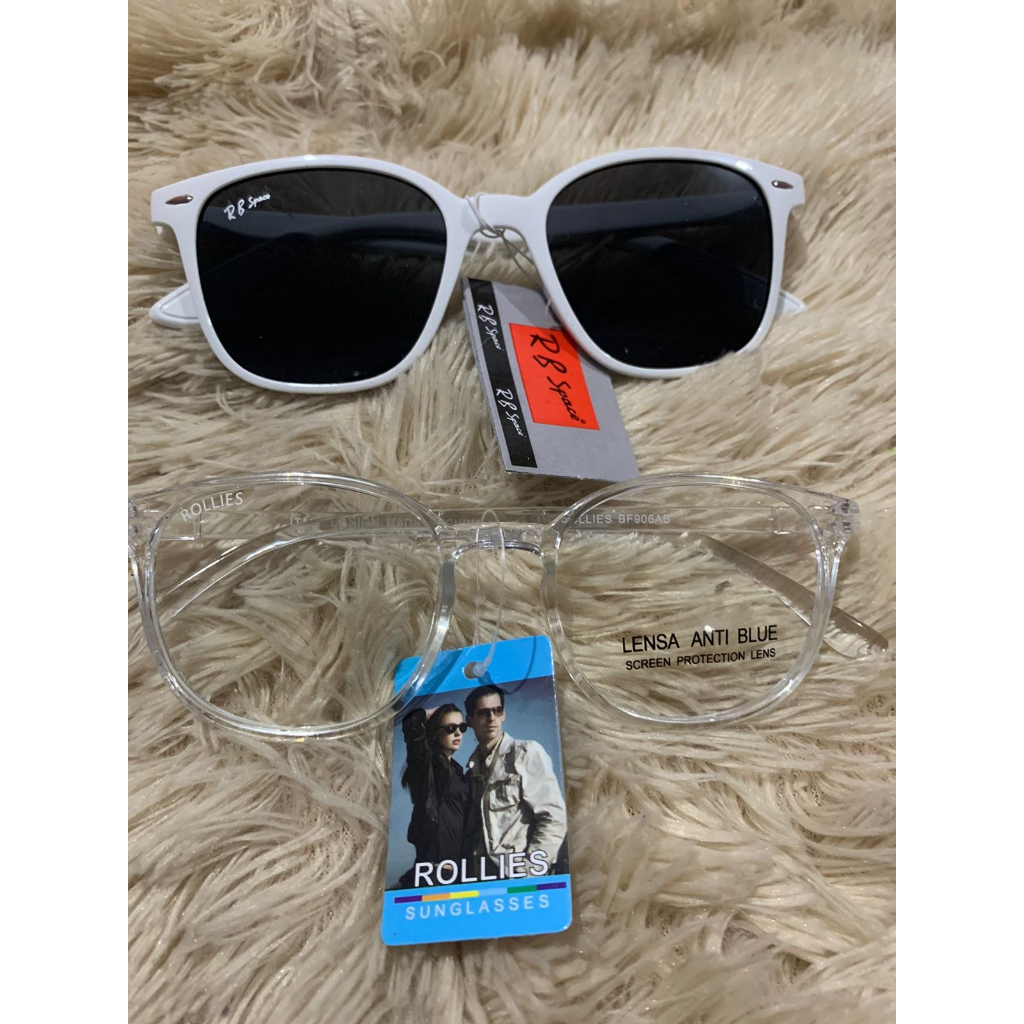 Jual Kacamata RB Space Transparant Ready | Shopee Indonesia