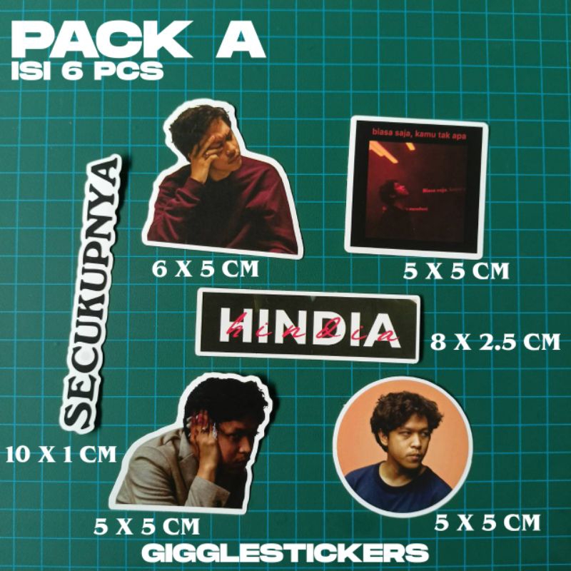 Jual Sticker Pack Baskara Putra Hindia Vol.2 | Shopee Indonesia