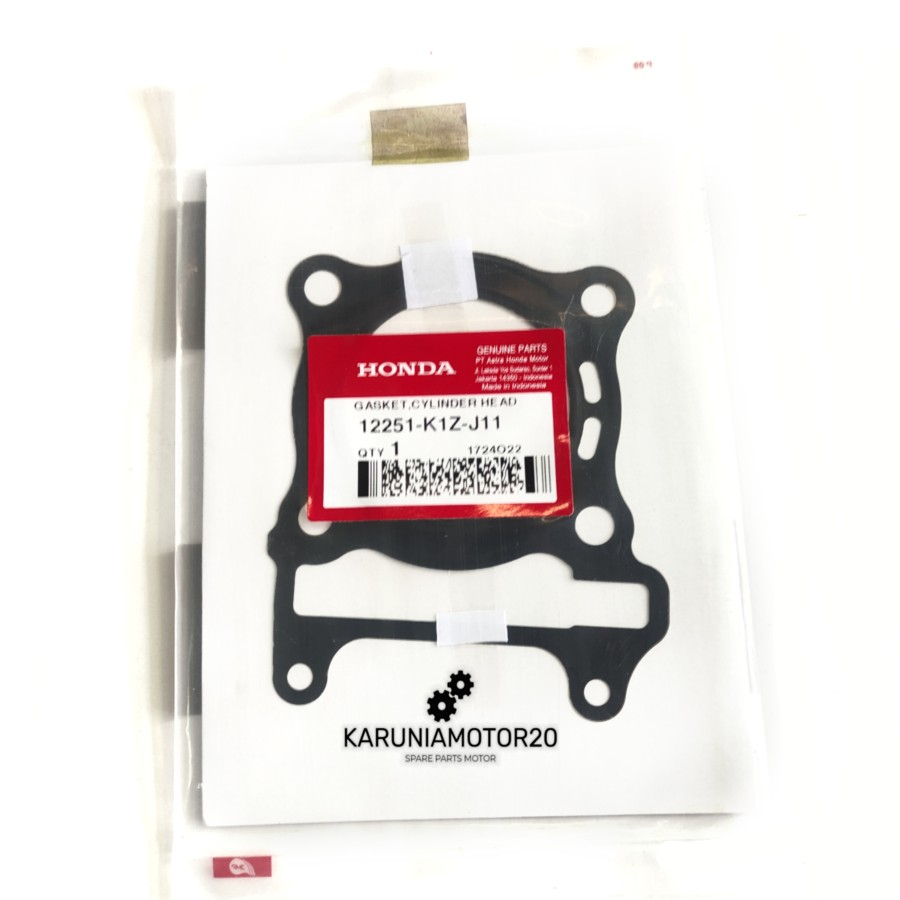 Jual Paking Head PCX 160/ADV 160/Vario 160 Original AHM 12251-K1Z-J11 | Shopee Indonesia