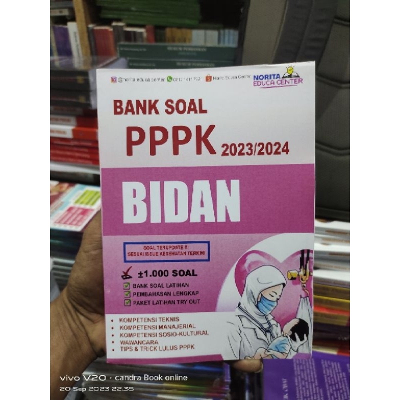 Jual BUKU BANK SOAL PPPK BIDAN 2023 - 2024 | Shopee Indonesia