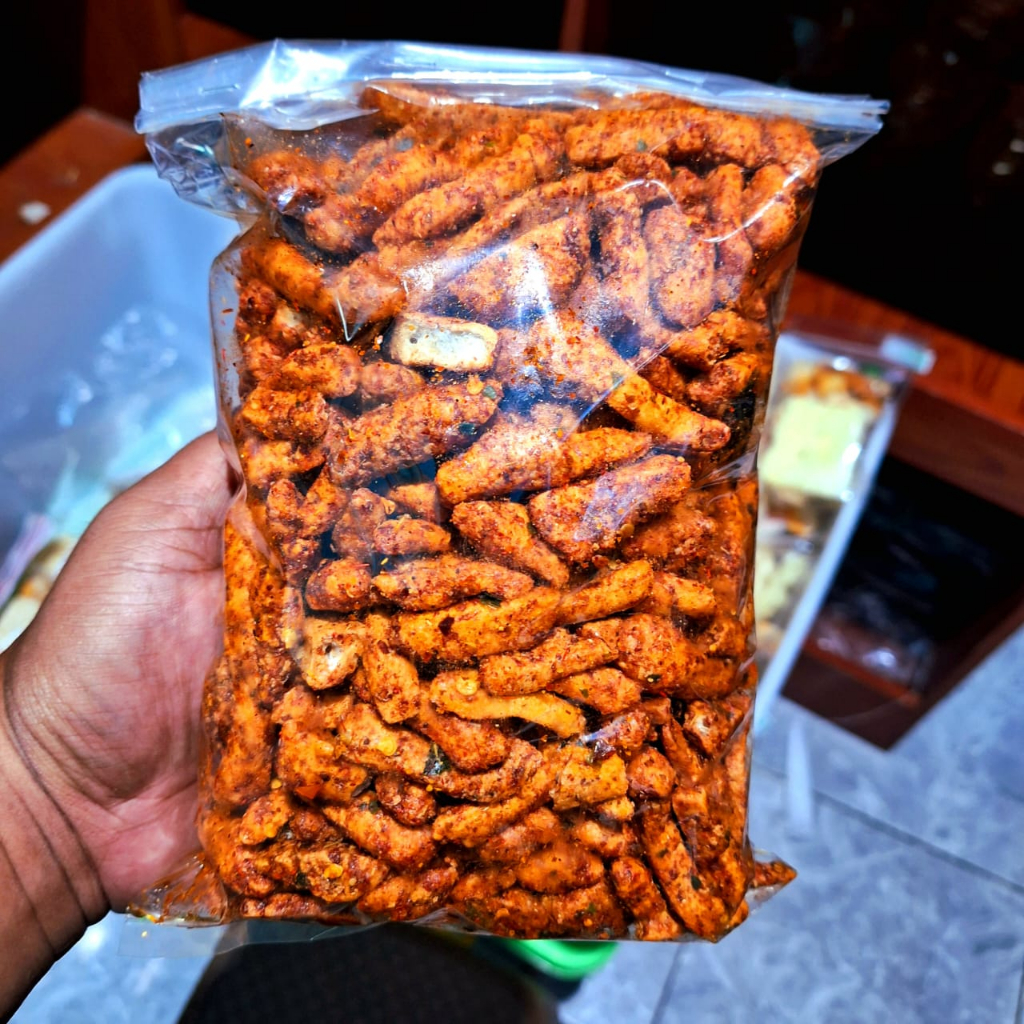 Jual BASRENG PEDAS 500GR REMPAH DAUN JERUK CEMILAN BANDUNG | Shopee ...