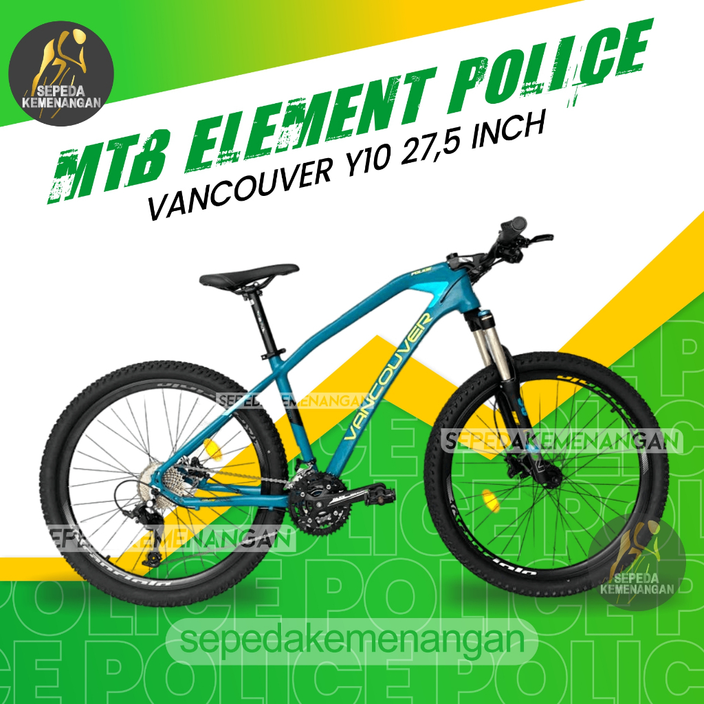 Jual PROMO SEPEDA MTB POLICE VANCOUVER Y10 UKURAN 27,5 INCH | Shopee ...