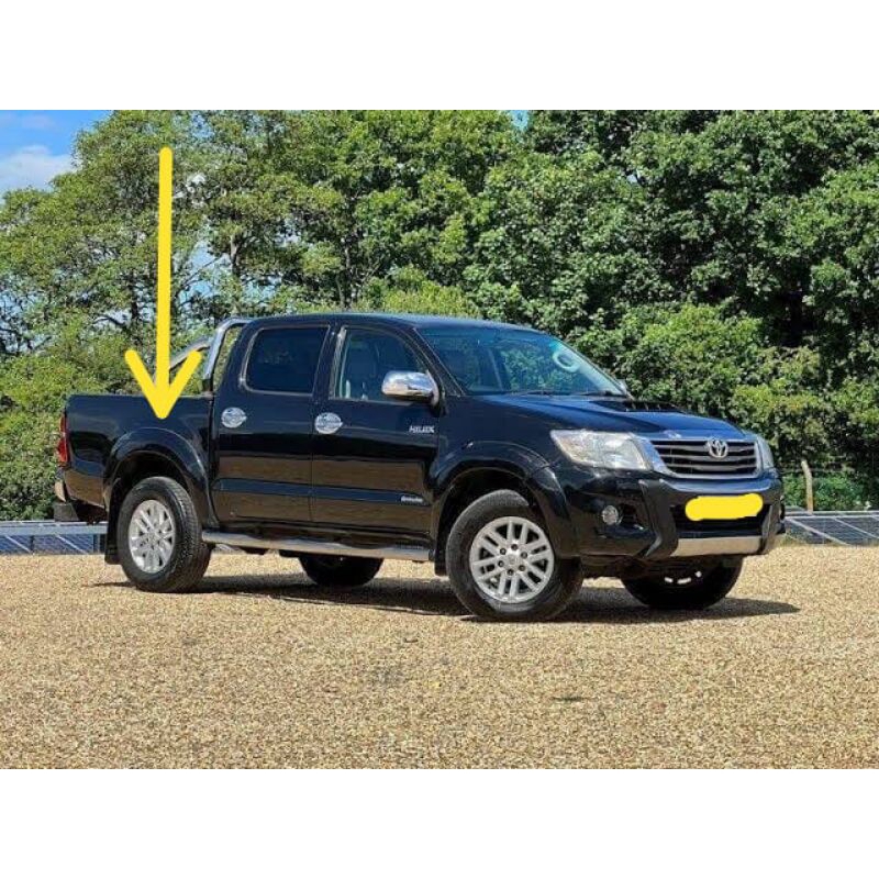 Jual Over fender Toyota hilux Vigo 2012 2013 2014 2015 model original ...