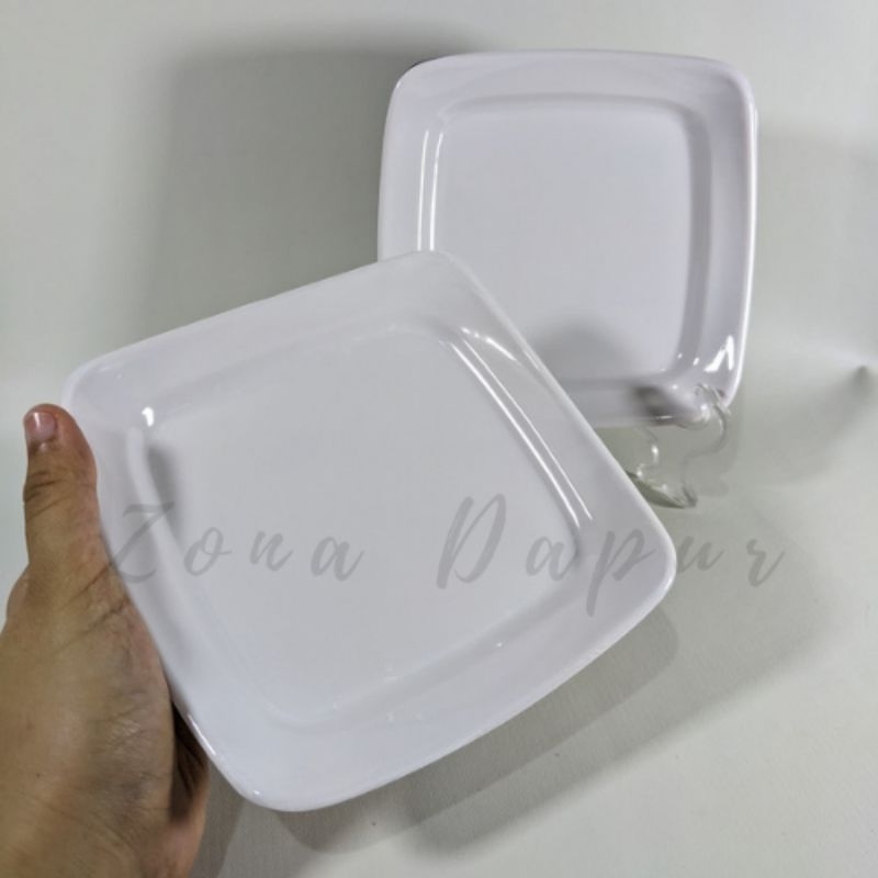 Jual (PU-906) - Piring Tatakan Persegi Melamin 6 inch SINGASINGI ...