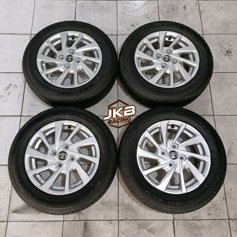 Jual VELG SEKEN OEM NEW AGYA R14X5 PCD 4X100 + BAN 175/65 R14 CHAMPIRO BUAT CALYA SIGRA VIOS ...