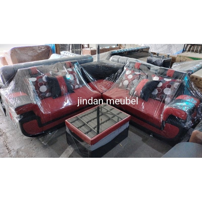 Jual sofa L sudut / siku | Shopee Indonesia