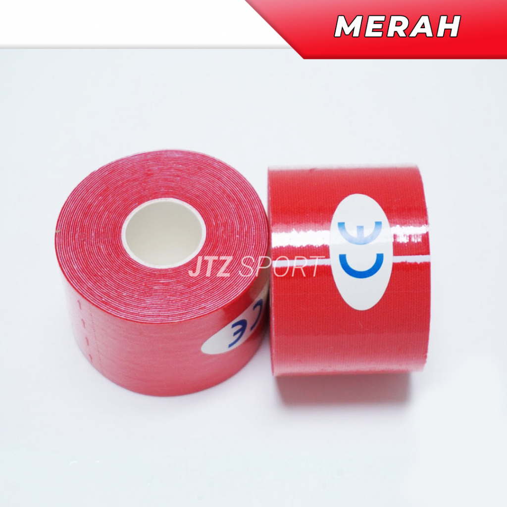 Jual ORIGINAL Kinesiology Tape / Kinesio Tape / Tapping / Tape 5CM x 5M (NO BOX) | Shopee Indonesia