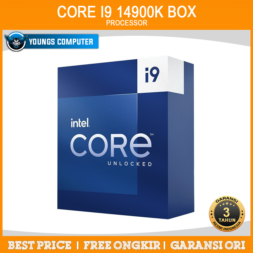 Jual INTEL CORE i9 14900K BOX 6.0Ghz 24C 32T LGA1700 GEN 14TH Processor | Shopee Indonesia