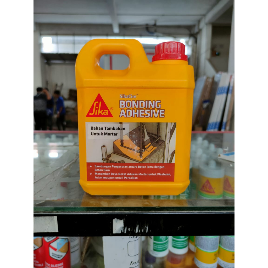 Jual Jual Sikacim Bonding Adhesive Bonding / Lem Beton 900ml | Shopee ...