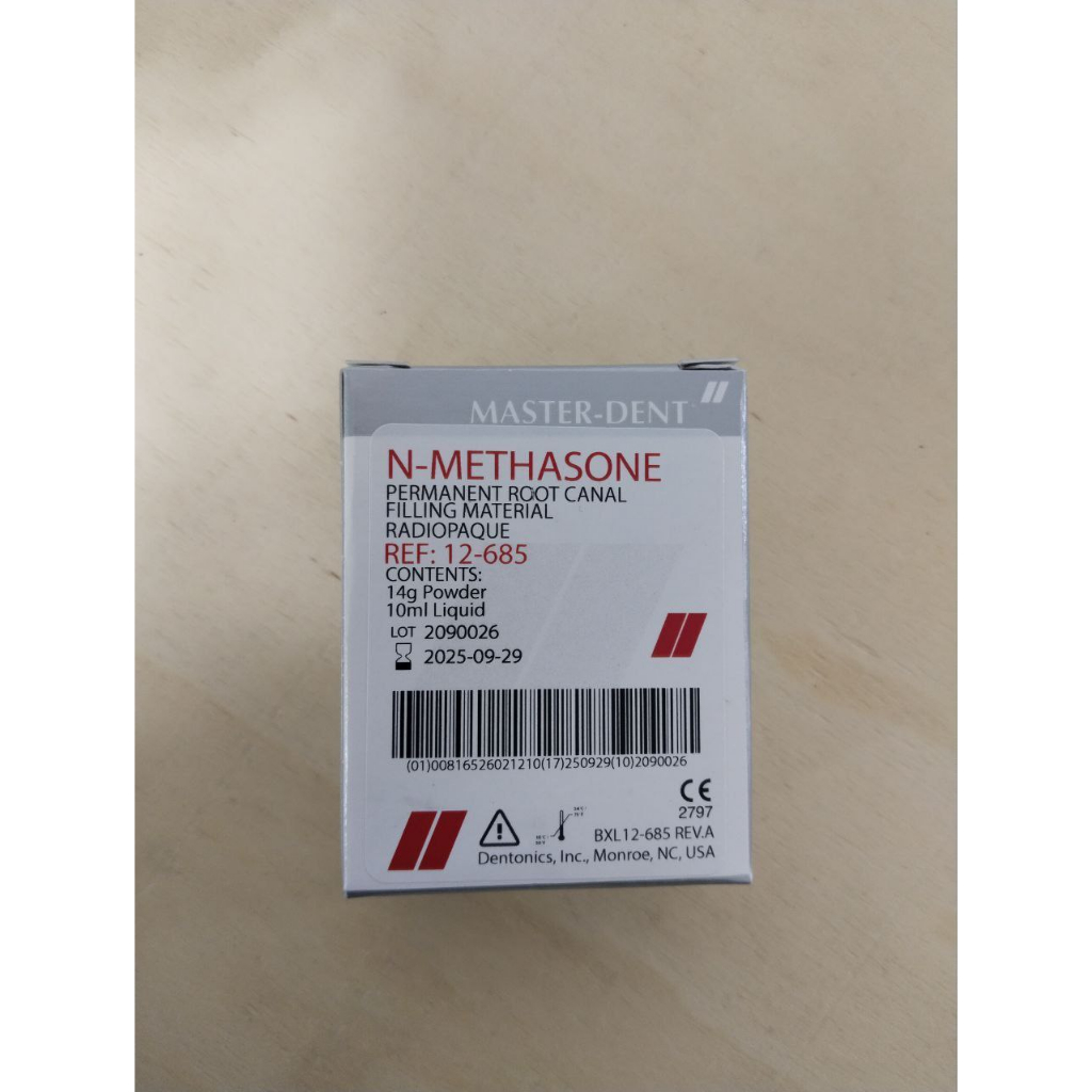 Jual Master Dent N-Methasone Root Canal Sealer (14g + 10ml) | Shopee ...