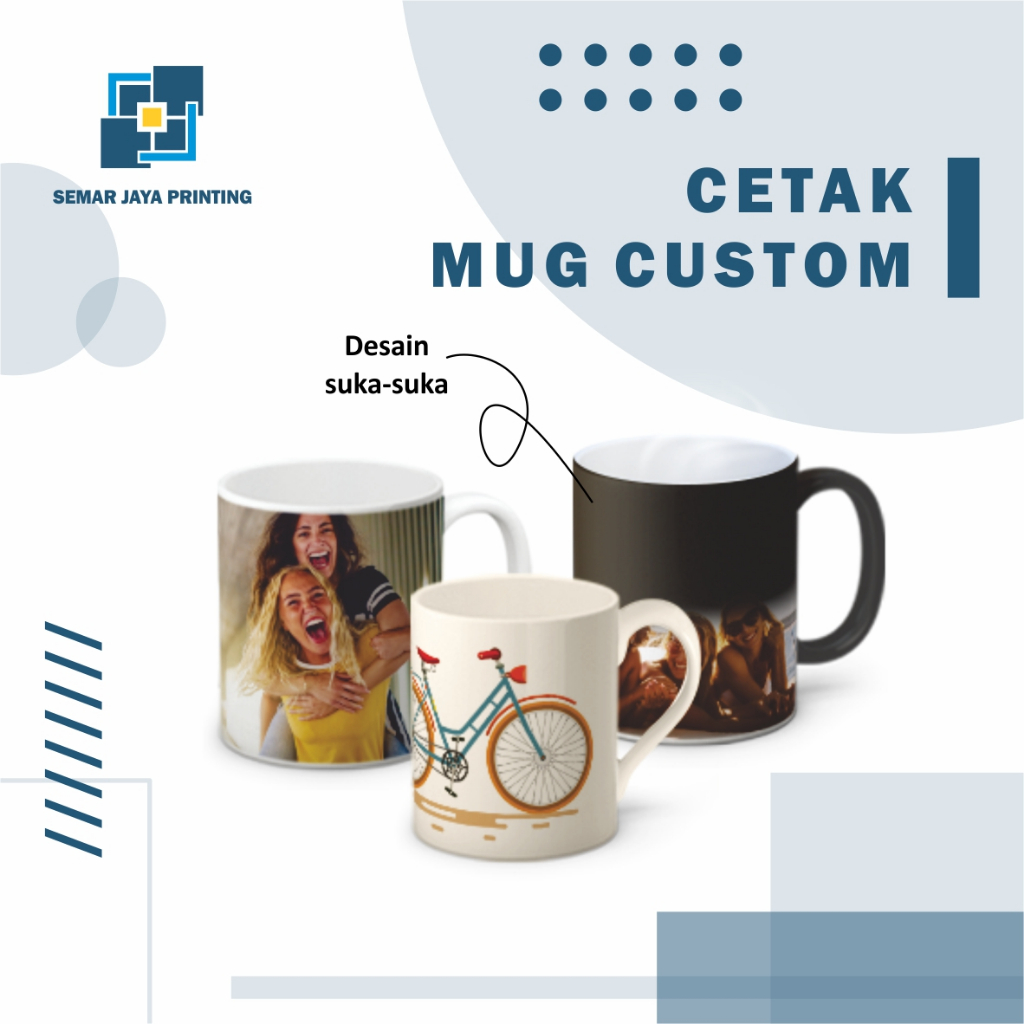 Jual MUG CUSTOM | CETAK MUG / GELAS PREMIUM | MUG BEBAS DESAIN | Shopee ...